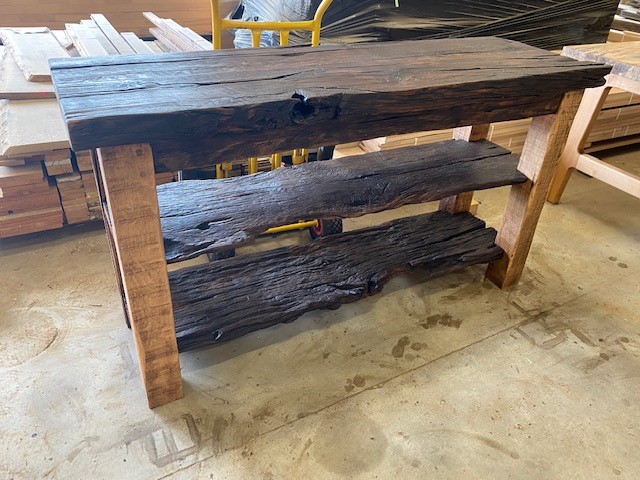 OLD OAK SIDE TABLE - MADE TO ORDER - Winkleigh Timber Devon | Quality ...