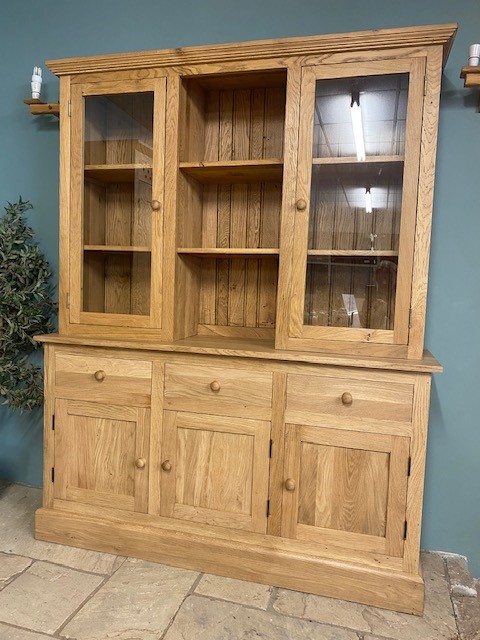 GLAZED OAK DRESSER - Currently out of stock - Winkleigh Timber Devon ...
