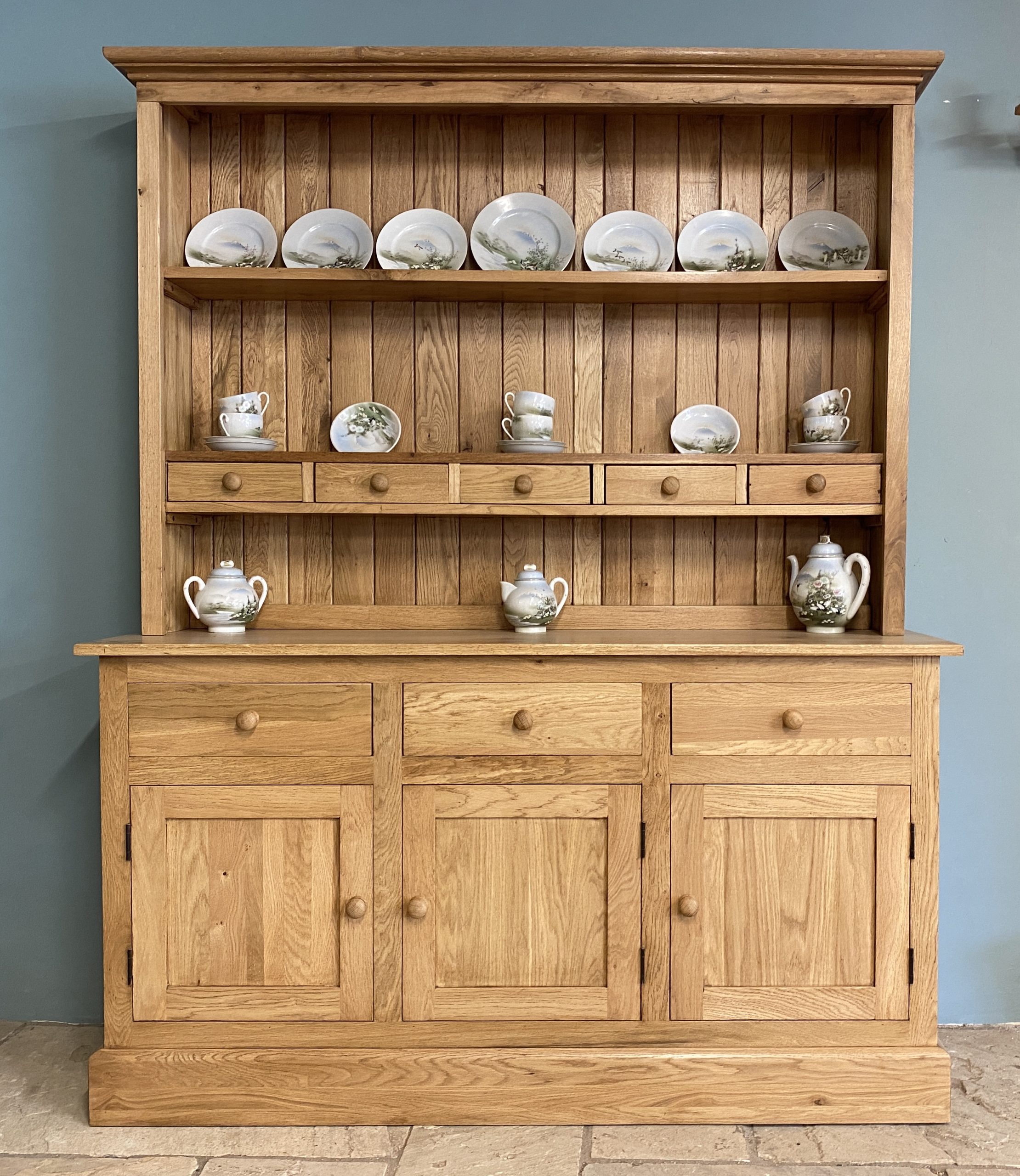 OAK DRESSER WITH SPICE DRAWER TOP - Winkleigh Timber Devon | Quality ...